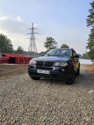 Melns BMW X3 2006 Varėna, ar dzinēja tilpumu 2.00 L un nobraukumu 450 tūkst. km par 3800 €, foto  vietnē AUTOMOTO.COM.LV