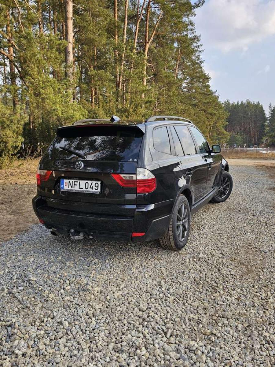 Melns BMW X3 2006 Varėna, ar dzinēja tilpumu 2.00 L un nobraukumu 450 tūkst. km par 3800 €, foto 5 vietnē AUTOMOTO.COM.LV