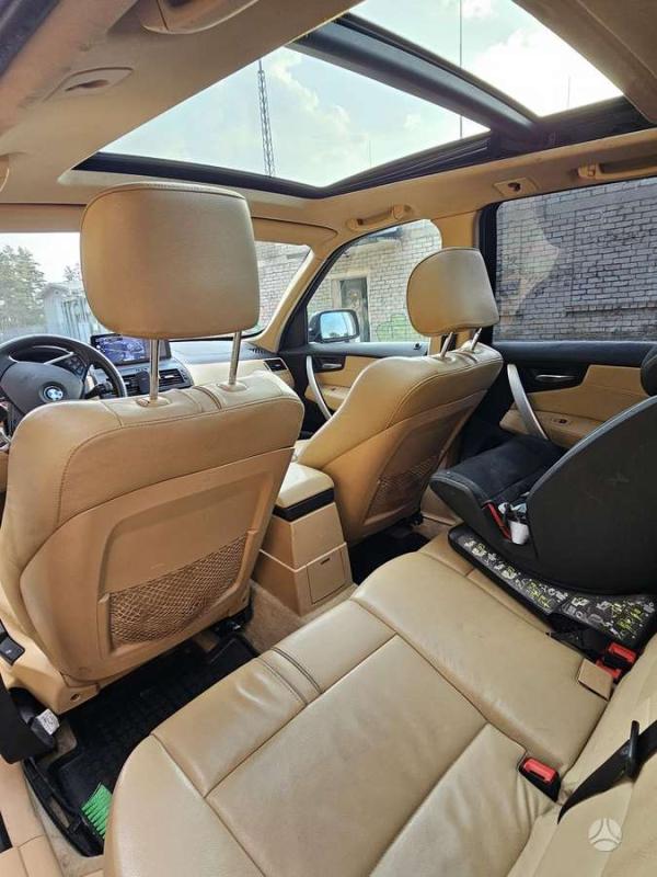 Melns BMW X3 2006 Varėna, ar dzinēja tilpumu 2.00 L un nobraukumu 450 tūkst. km par 3800 €, foto 7 vietnē AUTOMOTO.COM.LV