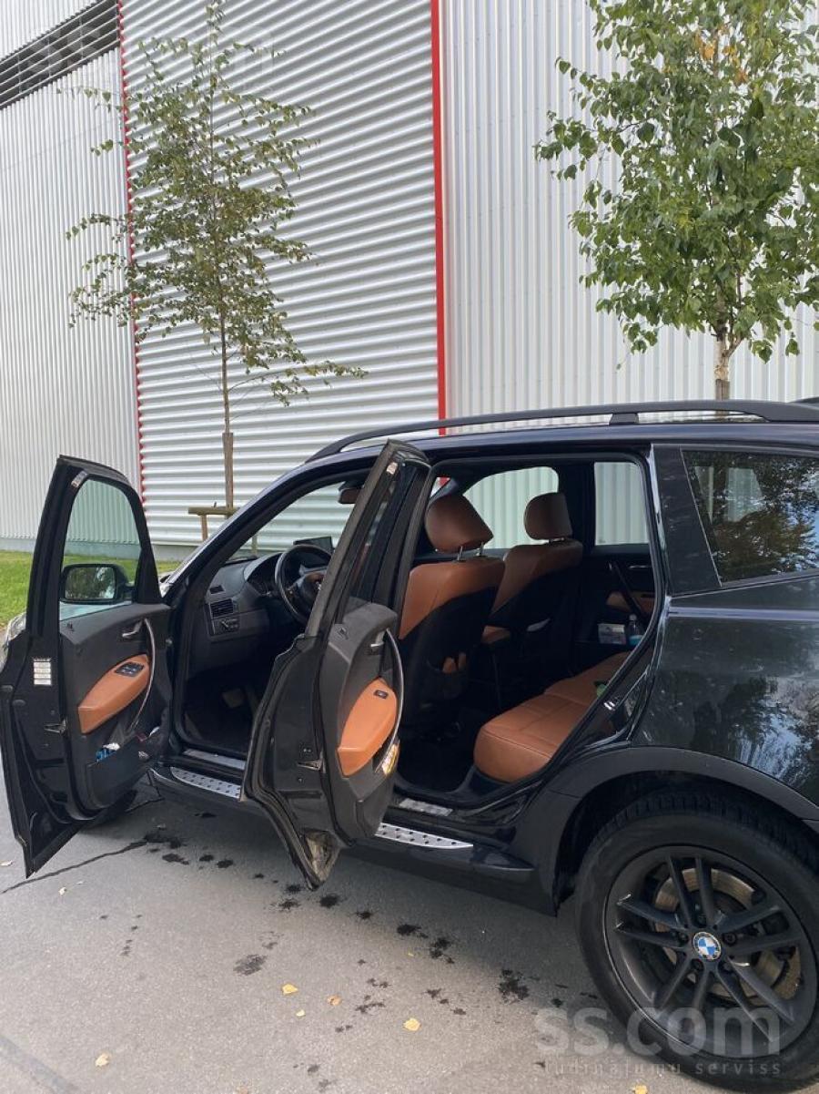Melns BMW X3 2006 Rīga, ar dzinēja tilpumu 3.00 L un nobraukumu 329 tūkst. km par 4300 €, foto 4 vietnē AUTOMOTO.COM.LV