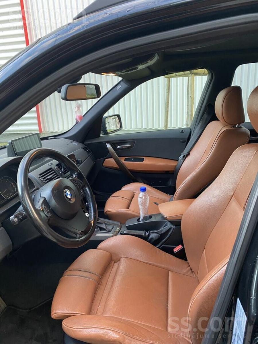 Melns BMW X3 2006 Rīga, ar dzinēja tilpumu 3.00 L un nobraukumu 329 tūkst. km par 4300 €, foto 6 vietnē AUTOMOTO.COM.LV