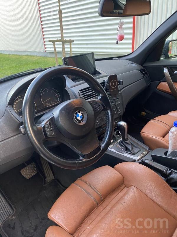 Melns BMW X3 2006 Rīga, ar dzinēja tilpumu 3.00 L un nobraukumu 329 tūkst. km par 4300 €, foto 7 vietnē AUTOMOTO.COM.LV