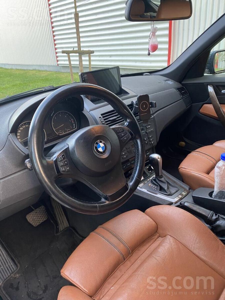 Melns BMW X3 2006 Rīga, ar dzinēja tilpumu 3.00 L un nobraukumu 329 tūkst. km par 4300 €, foto 8 vietnē AUTOMOTO.COM.LV