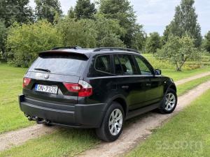 Black BMW X3 2006 in Aizkraukle, with an engine capacity of 2.00 L and mileage of 420 thousand km for 4750 €, photo 3 on AUTOMOTO.COM.LV