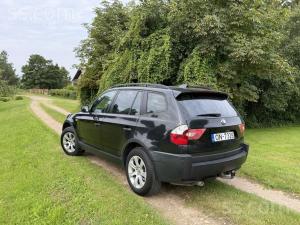 Black BMW X3 2006 in Aizkraukle, with an engine capacity of 2.00 L and mileage of 420 thousand km for 4750 €, photo 4 on AUTOMOTO.COM.LV