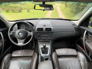 Black BMW X3 2006 in Aizkraukle, with an engine capacity of 2.00 L and mileage of 420 thousand km for 4750 €, photo 6 on AUTOMOTO.COM.LV