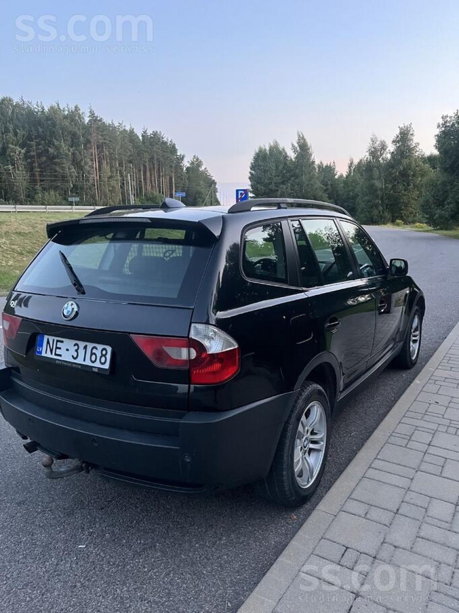 Черный БМВ Х3 2006 в Екабпилс, объемом двигателя 2.00 л и пробегом 305 тыс. км за 2500 €, фото 5 на AUTOMOTO.COM.LV