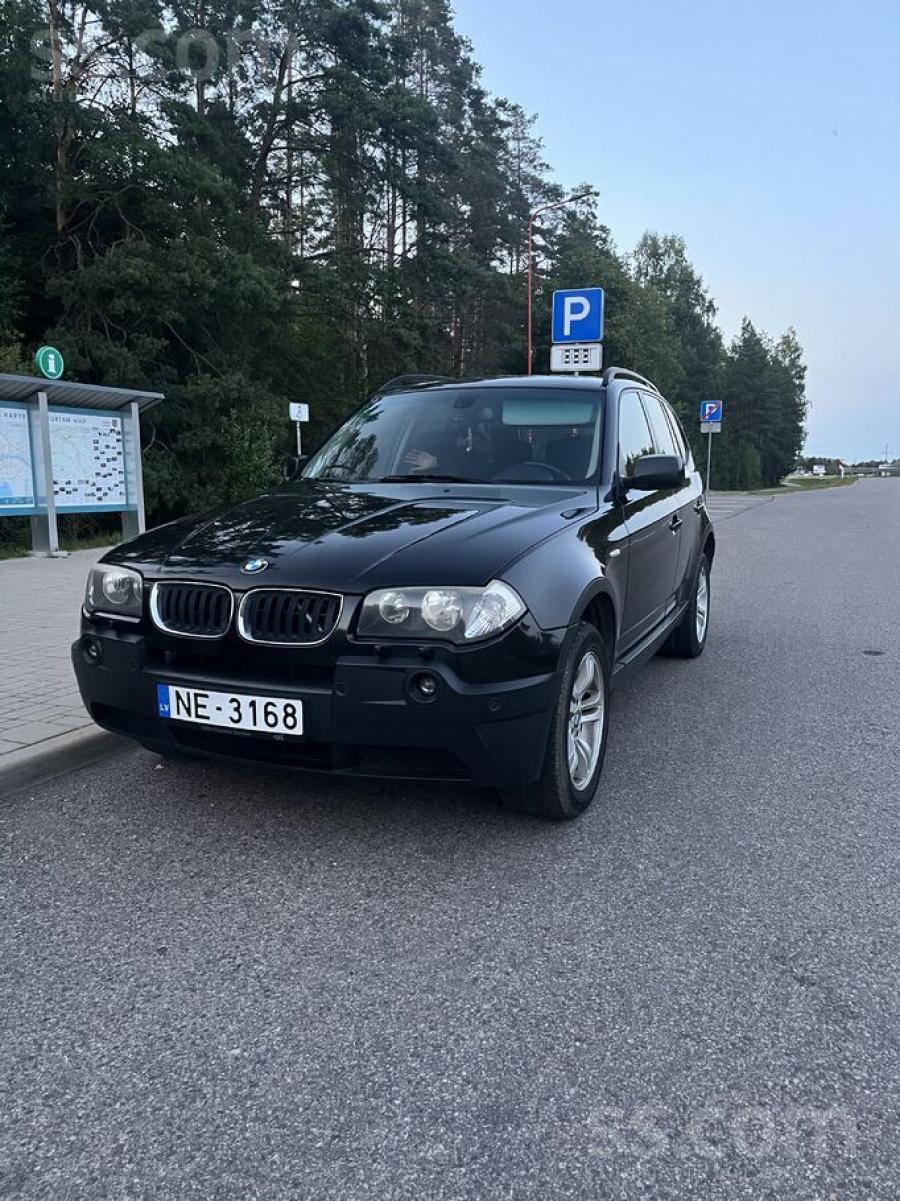 Черный БМВ Х3 2006 в Екабпилс, объемом двигателя 2.00 л и пробегом 305 тыс. км за 2500 €, фото 8 на AUTOMOTO.COM.LV