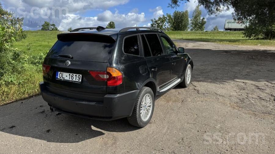 Melns BMW X3 2006 Daugavpils, ar dzinēja tilpumu 3.00 L un nobraukumu 423 tūkst. km par 2350 €, foto 5 vietnē AUTOMOTO.COM.LV