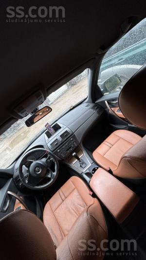 Melns BMW X3 2006 Daugavpils, ar dzinēja tilpumu 3.00 L un nobraukumu 423 tūkst. km par 2350 €, foto 7 vietnē AUTOMOTO.COM.LV