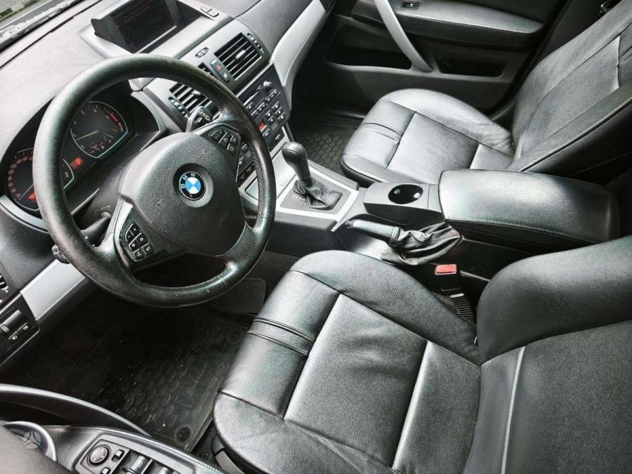 Черный БМВ Х3 2006 в Каунас, объемом двигателя 2.99 л и пробегом 350 тыс. км за 2999 €, фото 7 на AUTOMOTO.COM.LV
