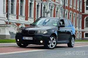 Black BMW X3 2006 in Jelgava, with an engine capacity of 3.00 L and mileage of 426 thousand km for 4490 €, photo 3 on AUTOMOTO.COM.LV