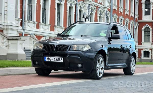 BMW X3 2006 in Jelgava on AUTOMOTO.COM.LV Black BMW X3 2006 in Jelgava, with an engine capacity of 3.00 L and mileage of 426 thousand km for 4490 €, photo 8 on AUTOMOTO.COM.LV