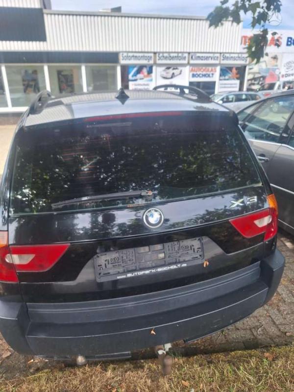 BMW X3 2006 Jurbarkas vietnē Melns BMW X3 2006 Jurbarkas, ar dzinēja tilpumu 2.00 L un nobraukumu 300 tūkst. km par 3299 €, foto 4 vietnē AUTOMOTO.COM.LV