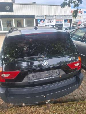 Melns BMW X3 2006 Jurbarkas, ar dzinēja tilpumu 2.00 L un nobraukumu 300 tūkst. km par 3299 €, foto 5 vietnē AUTOMOTO.COM.LV