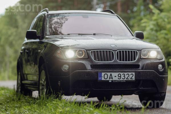 Черный БМВ Х3 2006 в Даугавпилс, объемом двигателя 3.00 л и пробегом 450 тыс. км за 3900 €, фото 3 на AUTOMOTO.COM.LV