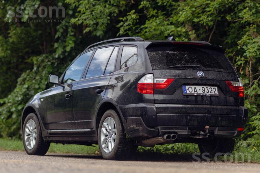 Черный БМВ Х3 2006 в Даугавпилс, объемом двигателя 3.00 л и пробегом 450 тыс. км за 3900 €, фото 4 на AUTOMOTO.COM.LV