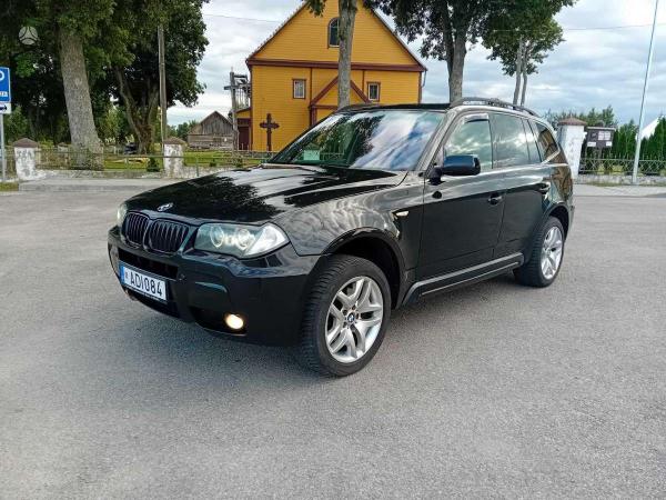 Melns BMW X3 2006 Viļņa, ar dzinēja tilpumu 3.00 L un nobraukumu 400 tūkst. km par 4700 €, foto 3 vietnē AUTOMOTO.COM.LV