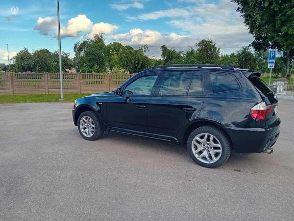 Melns BMW X3 2006 Viļņa, ar dzinēja tilpumu 3.00 L un nobraukumu 400 tūkst. km par 4700 €, foto 8 vietnē AUTOMOTO.COM.LV