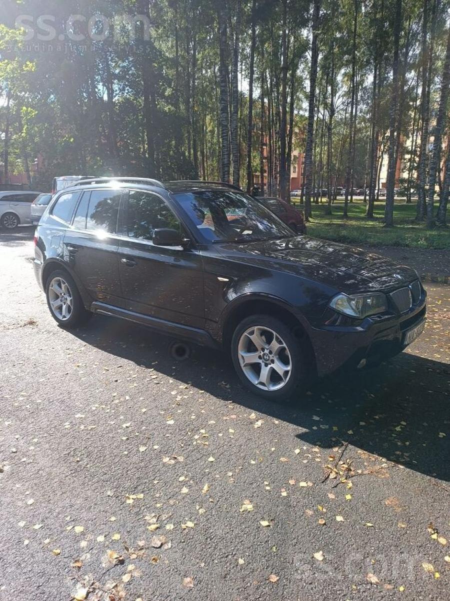Melns BMW X3 2006 Rīga, ar dzinēja tilpumu 3.00 L un nobraukumu 257 tūkst. km par 3499 €, foto 3 vietnē AUTOMOTO.COM.LV