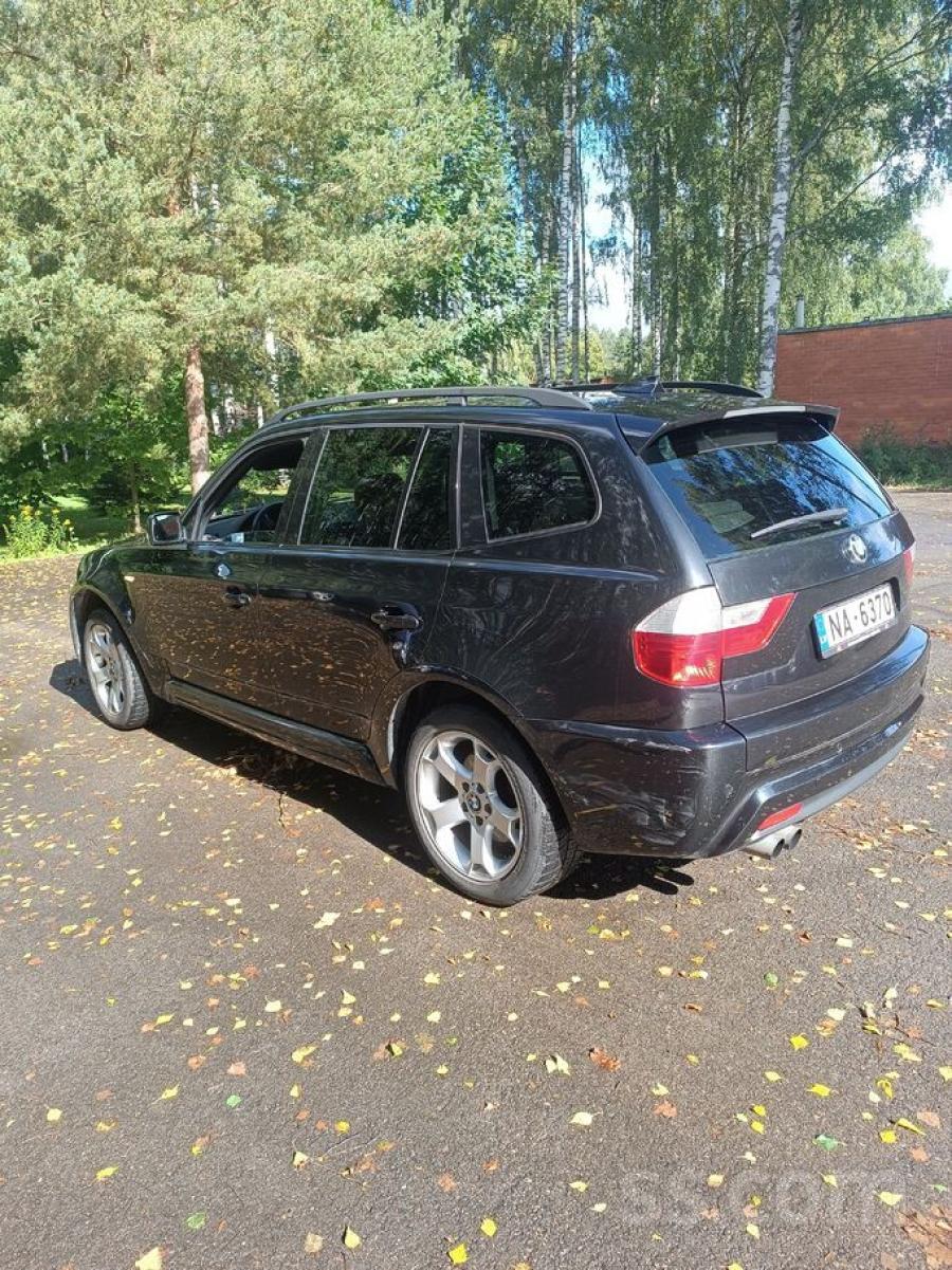 Melns BMW X3 2006 Rīga, ar dzinēja tilpumu 3.00 L un nobraukumu 257 tūkst. km par 3499 €, foto 4 vietnē AUTOMOTO.COM.LV