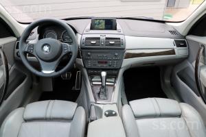 Черный БМВ Х3 2006 в Тукумс, объемом двигателя 3.00 л и пробегом 273 тыс. км за 5000 €, фото 8 на AUTOMOTO.COM.LV