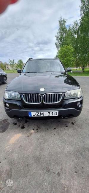 Melns BMW X3 2006 Telšiai, ar dzinēja tilpumu 2.99 L un nobraukumu 363 tūkst. km par 3200 €, foto  vietnē AUTOMOTO.COM.LV