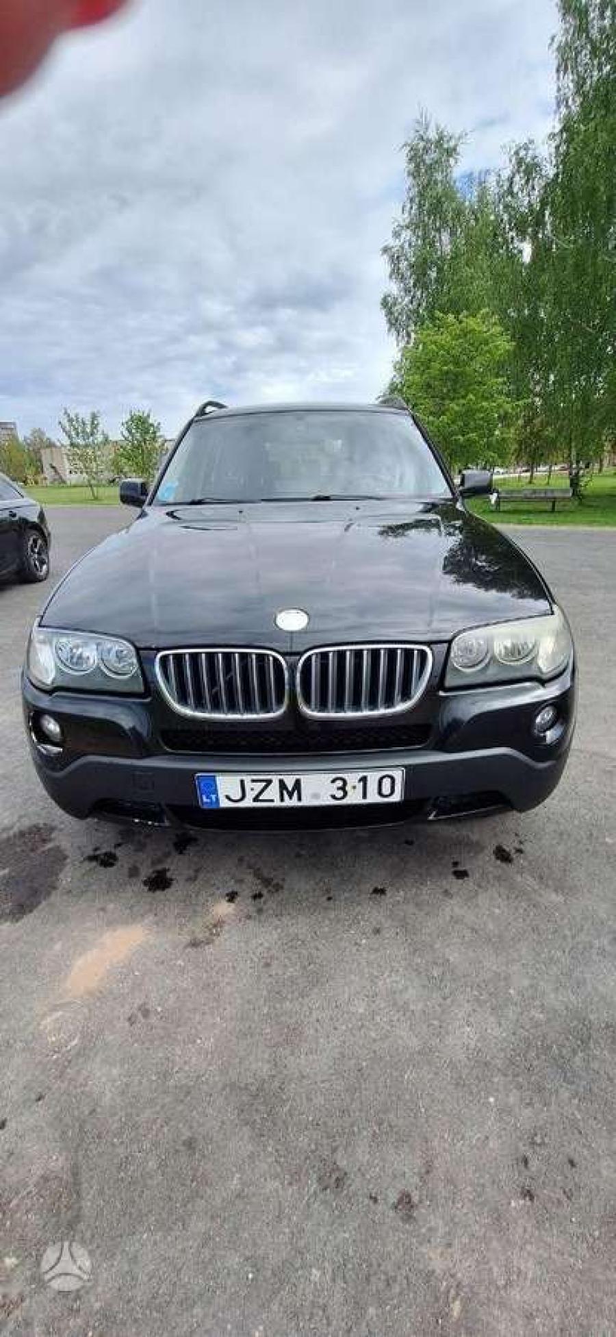 Черный БМВ Х3 2006 в Тельшяй, объемом двигателя 2.99 л и пробегом 363 тыс. км за 3200 €, фото 1 на AUTOMOTO.COM.LV