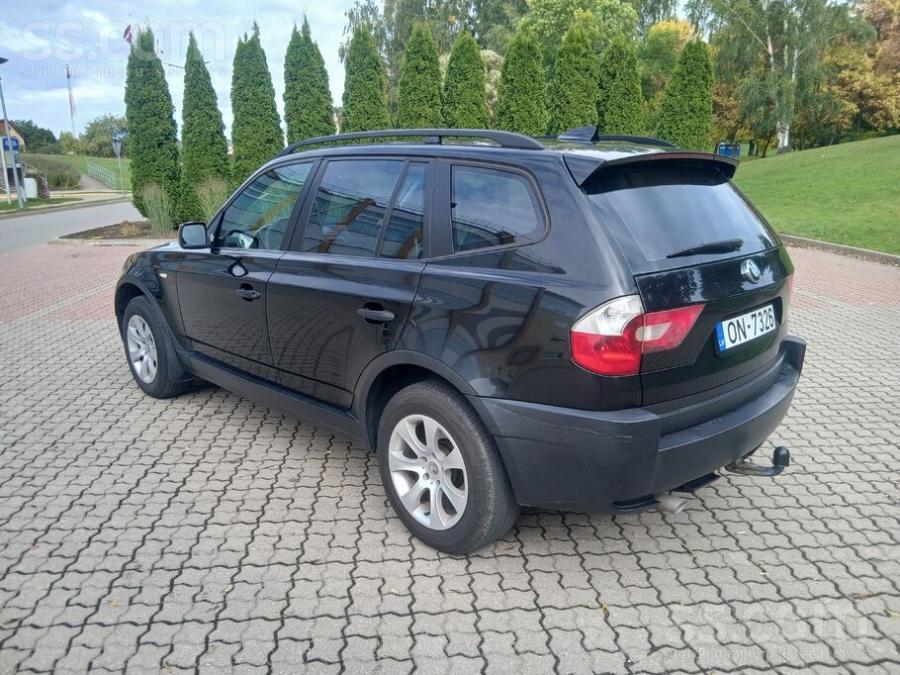 Черный БМВ Х3 2006 в Гулбене, объемом двигателя 2.00 л и пробегом 428 тыс. км за 4695 €, фото 3 на AUTOMOTO.COM.LV