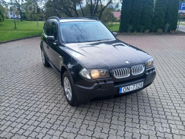 Melns BMW X3 2006 Gulbene, ar dzinēja tilpumu 2.00 L un nobraukumu 428 tūkst. km par 4695 €, foto 5 vietnē AUTOMOTO.COM.LV