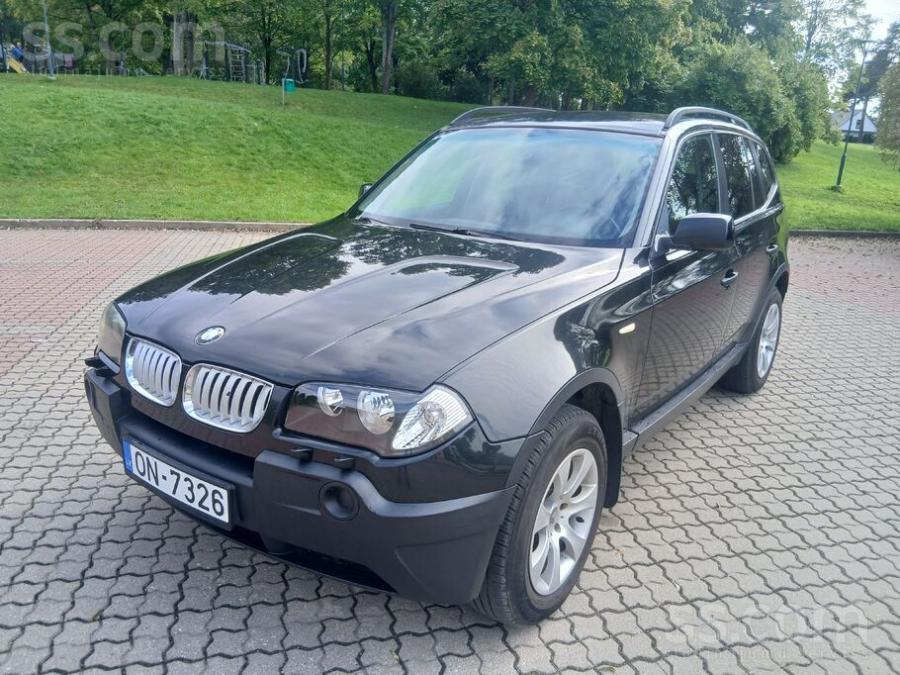 Черный БМВ Х3 2006 в Гулбене, объемом двигателя 2.00 л и пробегом 428 тыс. км за 4695 €, фото 21 на AUTOMOTO.COM.LV