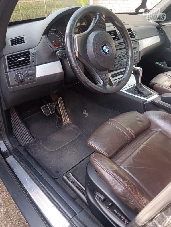 Black BMW X3 2006 in Kaunas, with an engine capacity of 3.00 L and mileage of 385 thousand km for 5300 €, photo 7 on AUTOMOTO.COM.LV