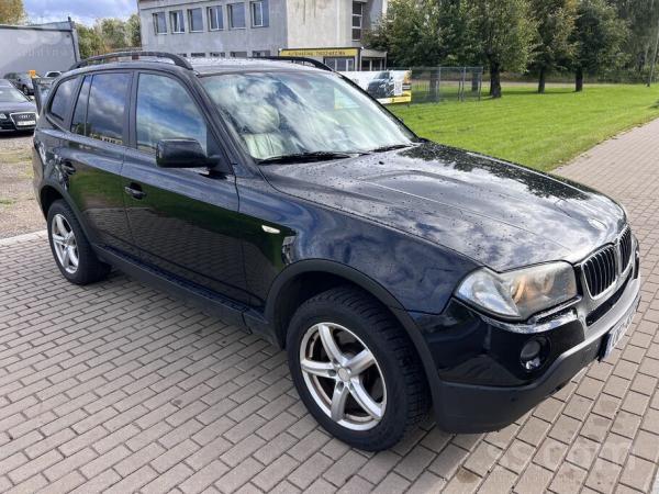 Melns BMW X3 2006 Limbaži, ar dzinēja tilpumu 2.00 L un nobraukumu 334 tūkst. km par 3350 €, foto 4 vietnē AUTOMOTO.COM.LV