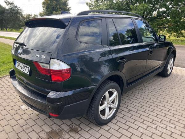 Melns BMW X3 2006 Limbaži, ar dzinēja tilpumu 2.00 L un nobraukumu 334 tūkst. km par 3350 €, foto 5 vietnē AUTOMOTO.COM.LV