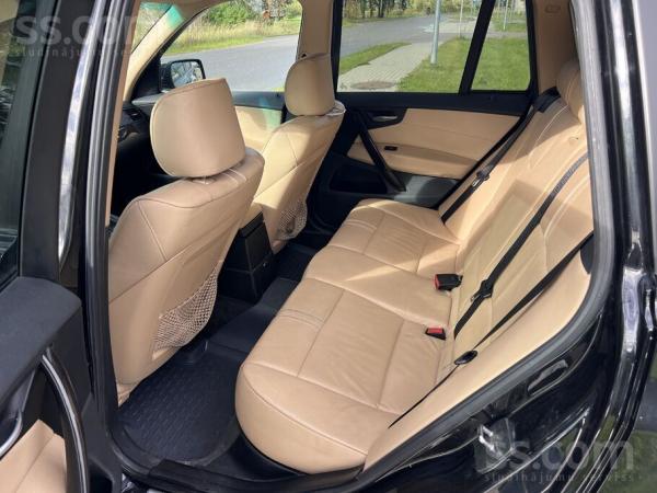 Melns BMW X3 2006 Limbaži, ar dzinēja tilpumu 2.00 L un nobraukumu 334 tūkst. km par 3350 €, foto 10 vietnē AUTOMOTO.COM.LV