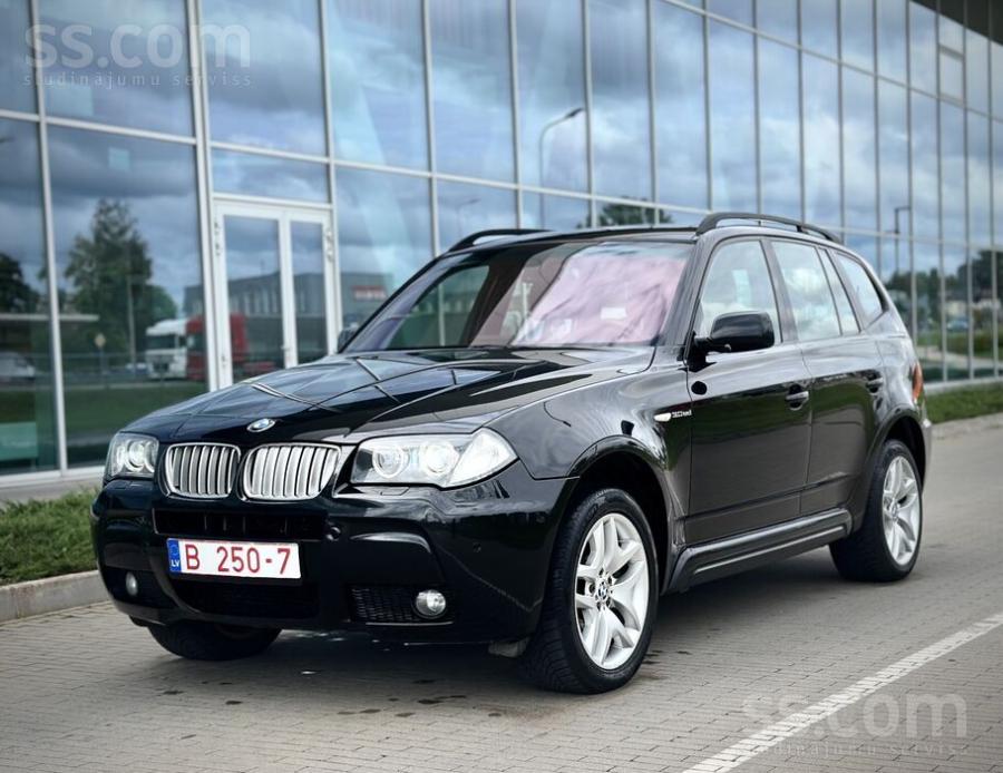 Черный БМВ Х3 2006 в Резекне, объемом двигателя 3.00 л и пробегом 259 тыс. км за 6490 €, фото 3 на AUTOMOTO.COM.LV