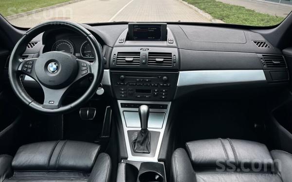 BMW X3 2006 in Rezekne on AUTOMOTO.COM.LV Black BMW X3 2006 in Rezekne, with an engine capacity of 3.00 L and mileage of 259 thousand km for 6490 β¬, photo 9 on AUTOMOTO.COM.LV