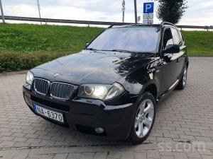 Черный БМВ Х3 2006 в Даугавпилс, объемом двигателя 3.00 л и пробегом 0 тыс. км за 5350 €, фото  на AUTOMOTO.COM.LV