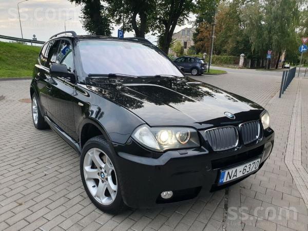 Melns BMW X3 2006 Daugavpils, ar dzinēja tilpumu 3.00 L un nobraukumu 0 tūkst. km par 5350 €, foto 3 vietnē AUTOMOTO.COM.LV