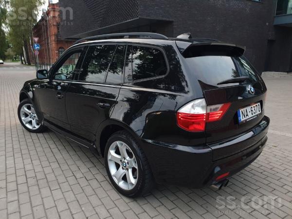 Melns BMW X3 2006 Daugavpils, ar dzinēja tilpumu 3.00 L un nobraukumu 0 tūkst. km par 5350 €, foto 5 vietnē AUTOMOTO.COM.LV