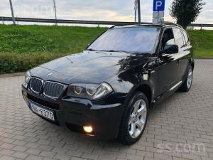Melns BMW X3 2006 Daugavpils, ar dzinēja tilpumu 3.00 L un nobraukumu 0 tūkst. km par 5350 €, foto 6 vietnē AUTOMOTO.COM.LV