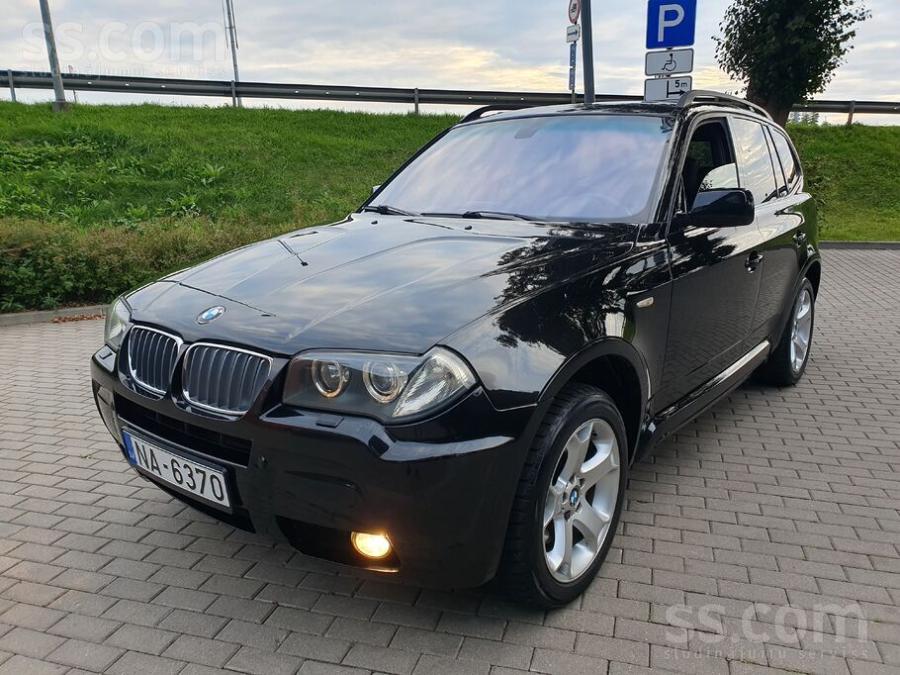 Melns BMW X3 2006 Daugavpils, ar dzinēja tilpumu 3.00 L un nobraukumu 0 tūkst. km par 5350 €, foto 6 vietnē AUTOMOTO.COM.LV