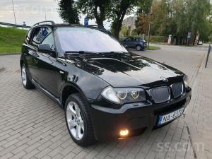 Melns BMW X3 2006 Daugavpils, ar dzinēja tilpumu 3.00 L un nobraukumu 0 tūkst. km par 5350 €, foto 8 vietnē AUTOMOTO.COM.LV