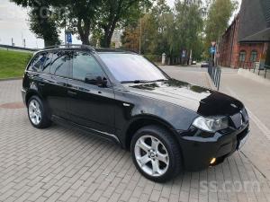 Melns BMW X3 2006 Daugavpils, ar dzinēja tilpumu 3.00 L un nobraukumu 0 tūkst. km par 5350 €, foto 9 vietnē AUTOMOTO.COM.LV