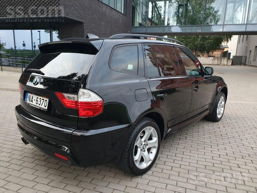 Melns BMW X3 2006 Daugavpils, ar dzinēja tilpumu 3.00 L un nobraukumu 0 tūkst. km par 5350 €, foto 10 vietnē AUTOMOTO.COM.LV