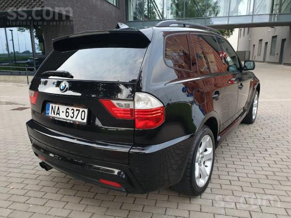 Melns BMW X3 2006 Daugavpils, ar dzinēja tilpumu 3.00 L un nobraukumu 0 tūkst. km par 5350 €, foto 11 vietnē AUTOMOTO.COM.LV