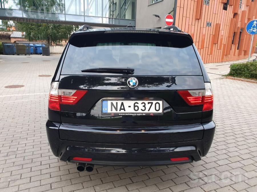 Melns BMW X3 2006 Daugavpils, ar dzinēja tilpumu 3.00 L un nobraukumu 0 tūkst. km par 5350 €, foto 12 vietnē AUTOMOTO.COM.LV