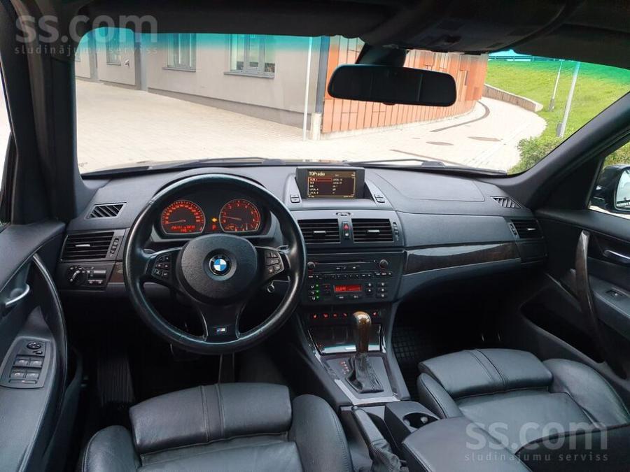 Melns BMW X3 2006 Daugavpils, ar dzinēja tilpumu 3.00 L un nobraukumu 0 tūkst. km par 5350 €, foto 19 vietnē AUTOMOTO.COM.LV