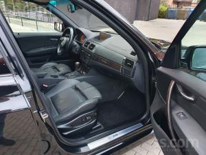 Melns BMW X3 2006 Daugavpils, ar dzinēja tilpumu 3.00 L un nobraukumu 0 tūkst. km par 5350 €, foto 20 vietnē AUTOMOTO.COM.LV