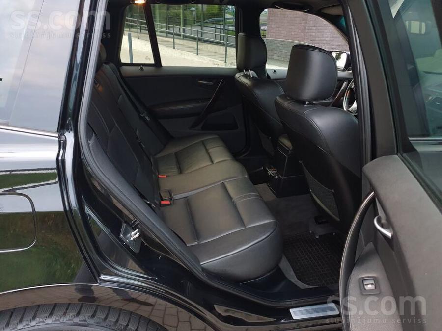Melns BMW X3 2006 Daugavpils, ar dzinēja tilpumu 3.00 L un nobraukumu 0 tūkst. km par 5350 €, foto 29 vietnē AUTOMOTO.COM.LV